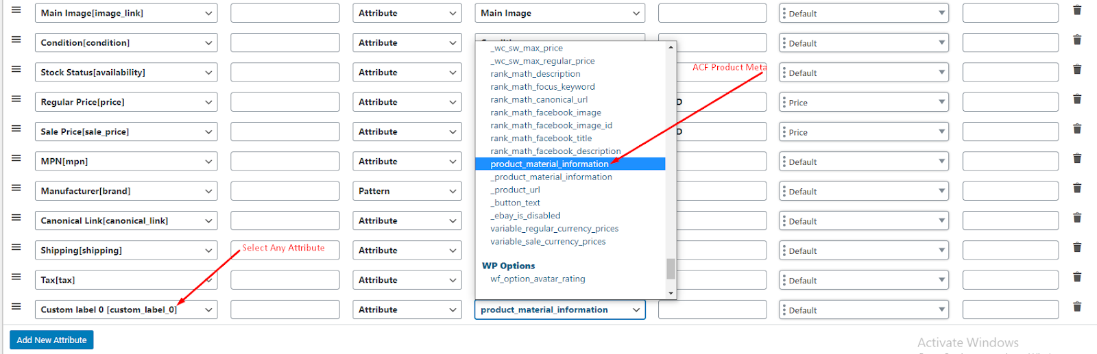 How To Add ACF Filed Value Into Feed - WebAppick