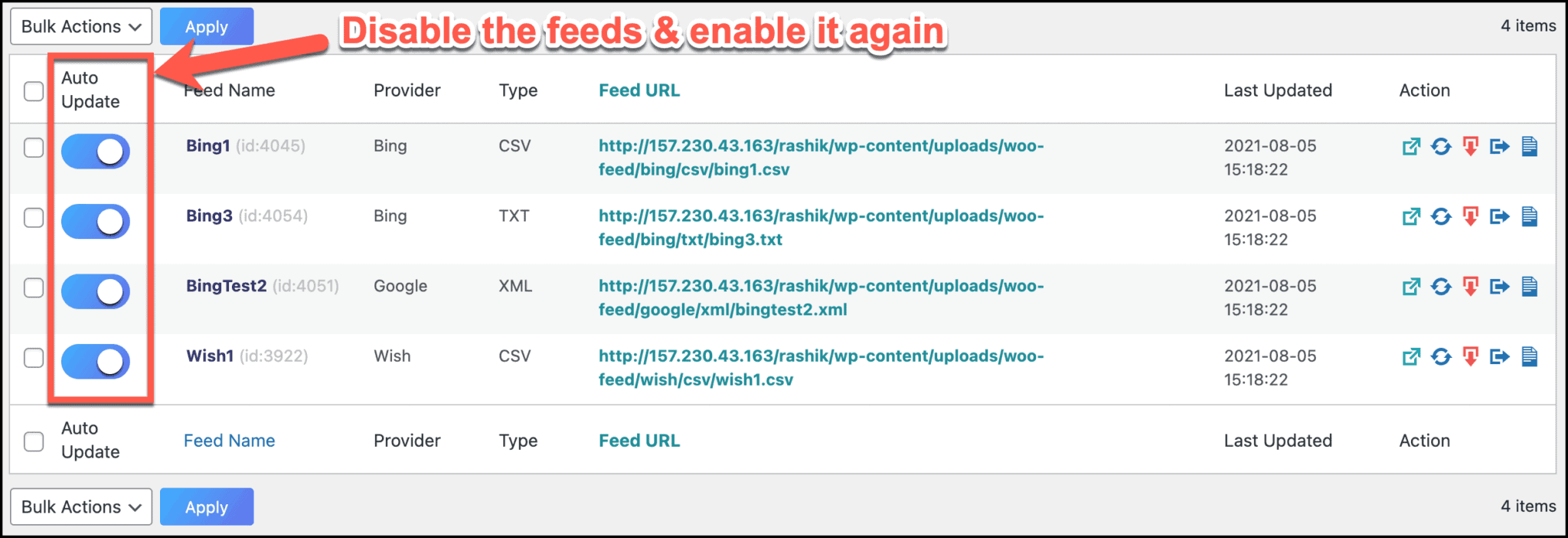 How to Fix Auto Feed Update, not Working Issue? - WEBAPPICK