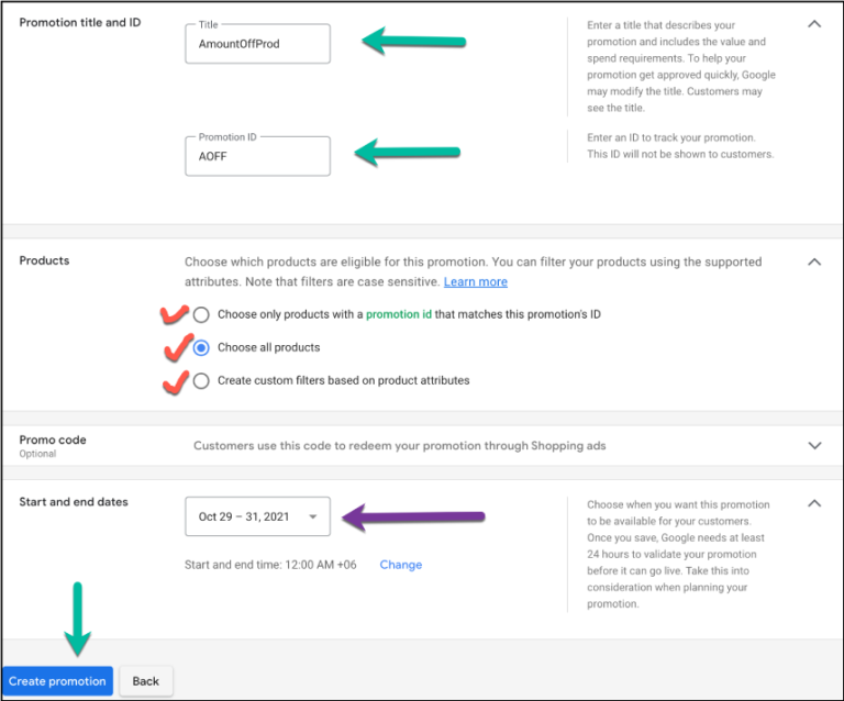 Google Merchant Promotions: How To Create Google Promotions Feed?