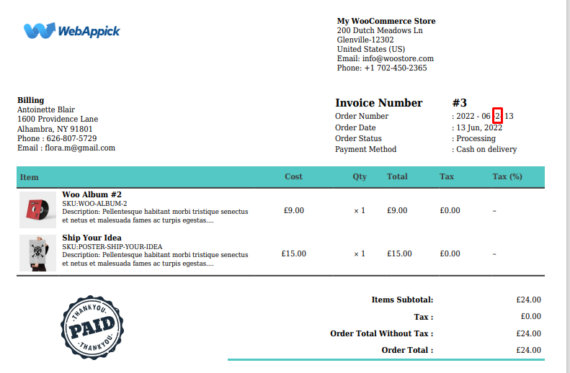 A Complete Guide To Sequential Order Numbers for WooCommerce