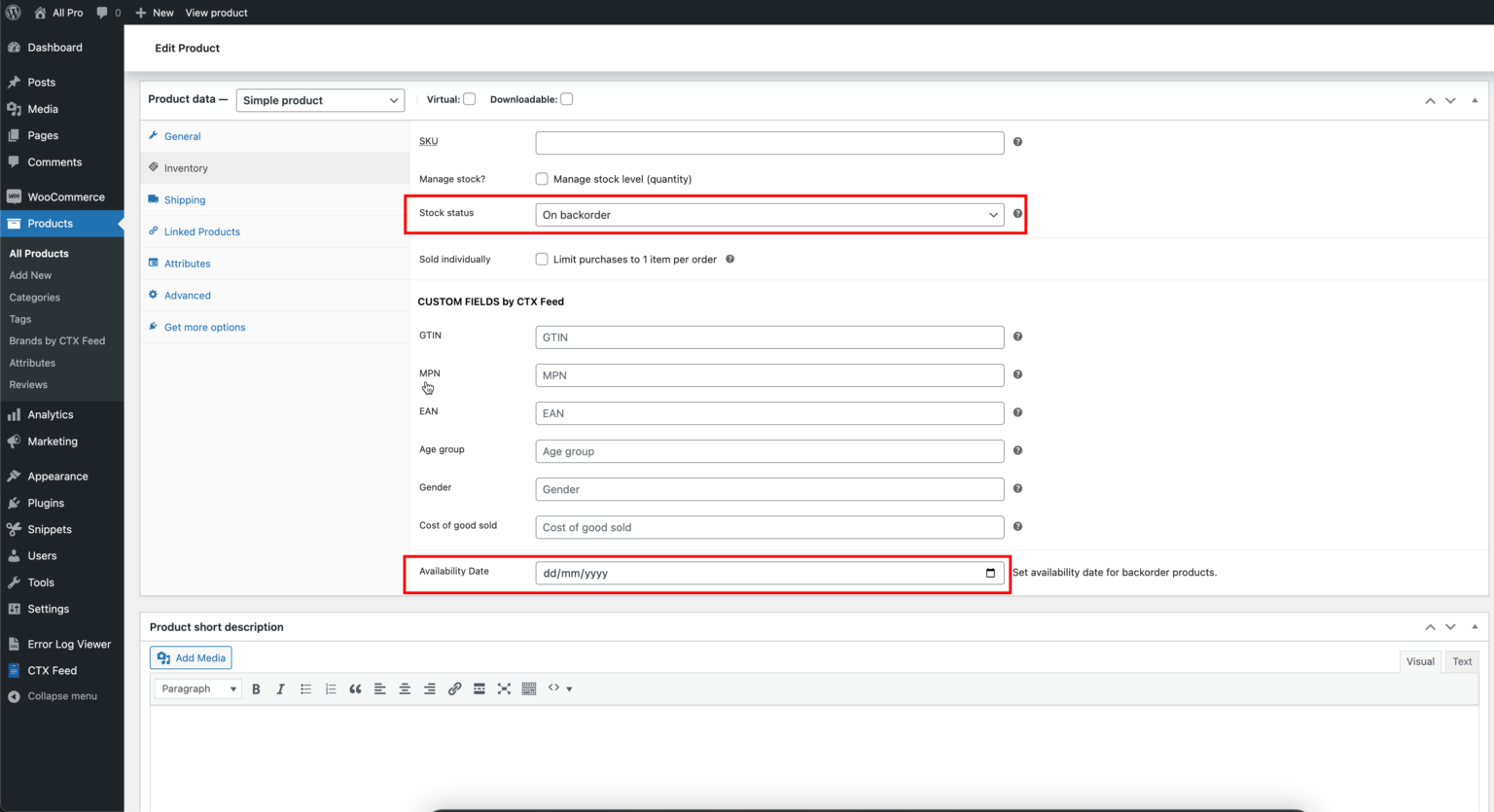 How to add an Availability date based on the current date - WebAppick