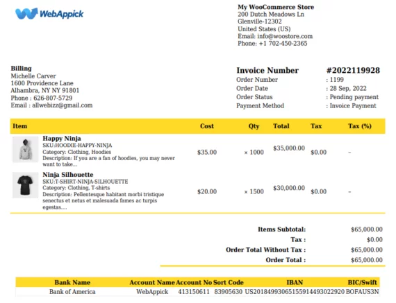 A Complete Guide To Woocommerce Invoice Payment Method