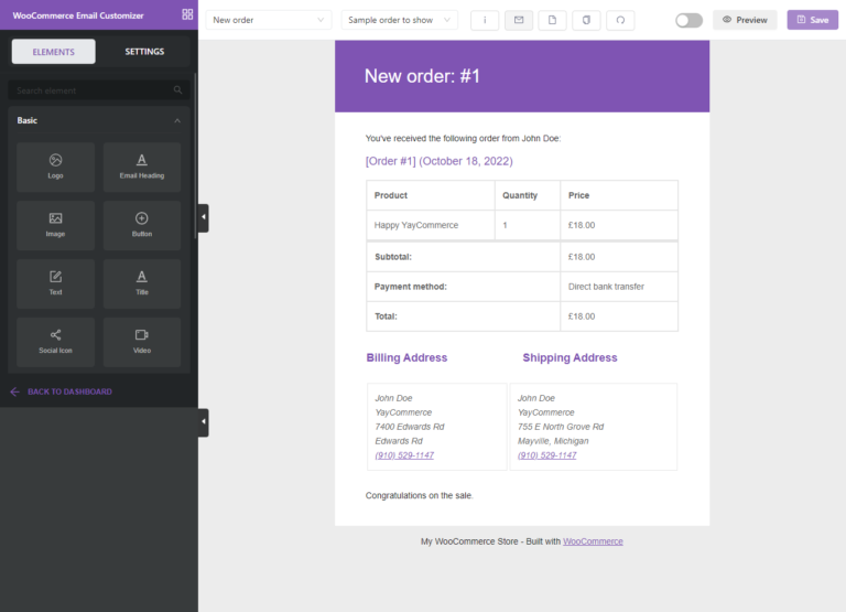 Woocommerce Order Confirmation Email Easy Setup 2024