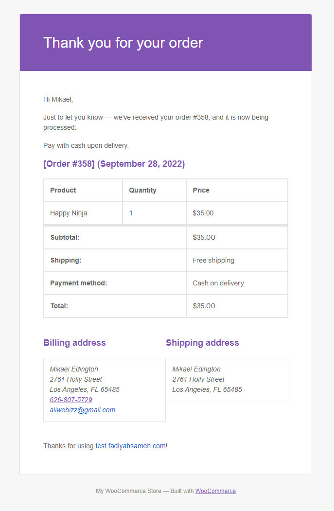 WooCommerce Order Confirmation Email: Easy Setup (2024)