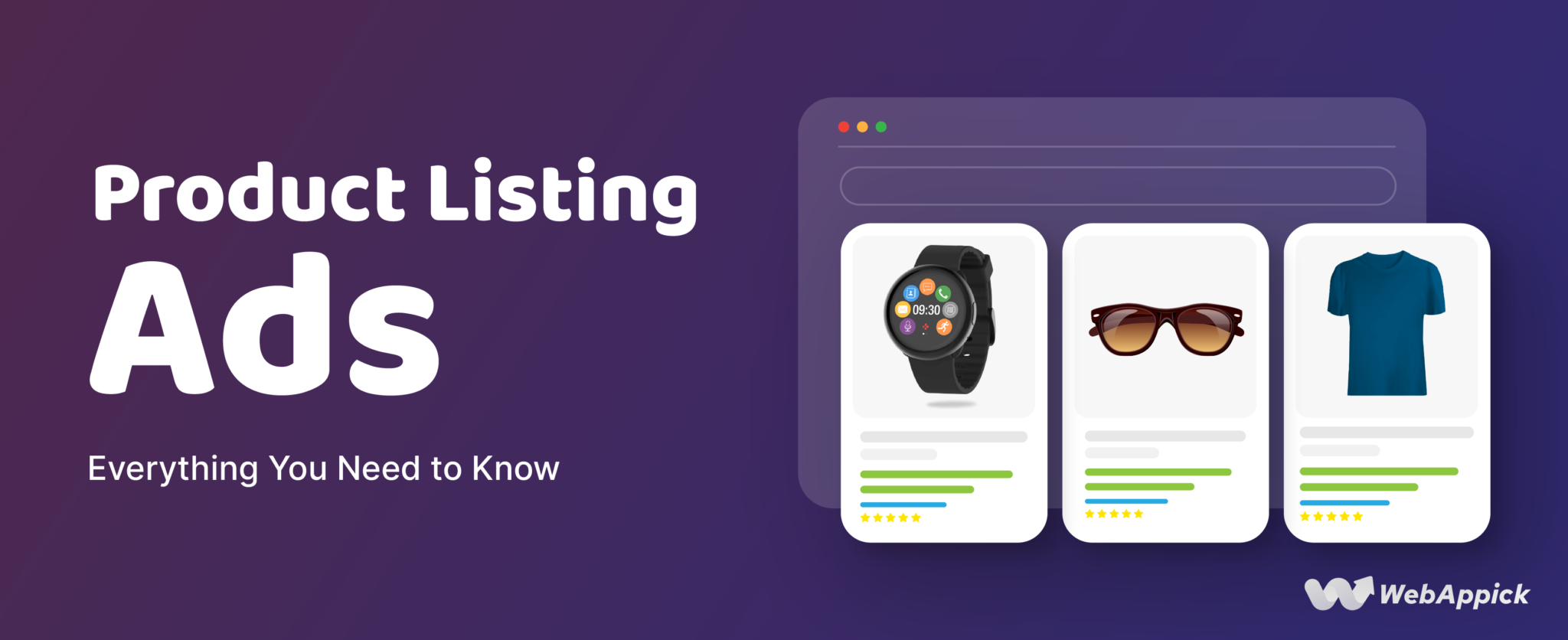 Product Listing Ads: Everything You Need to Know - WEBAPPICK