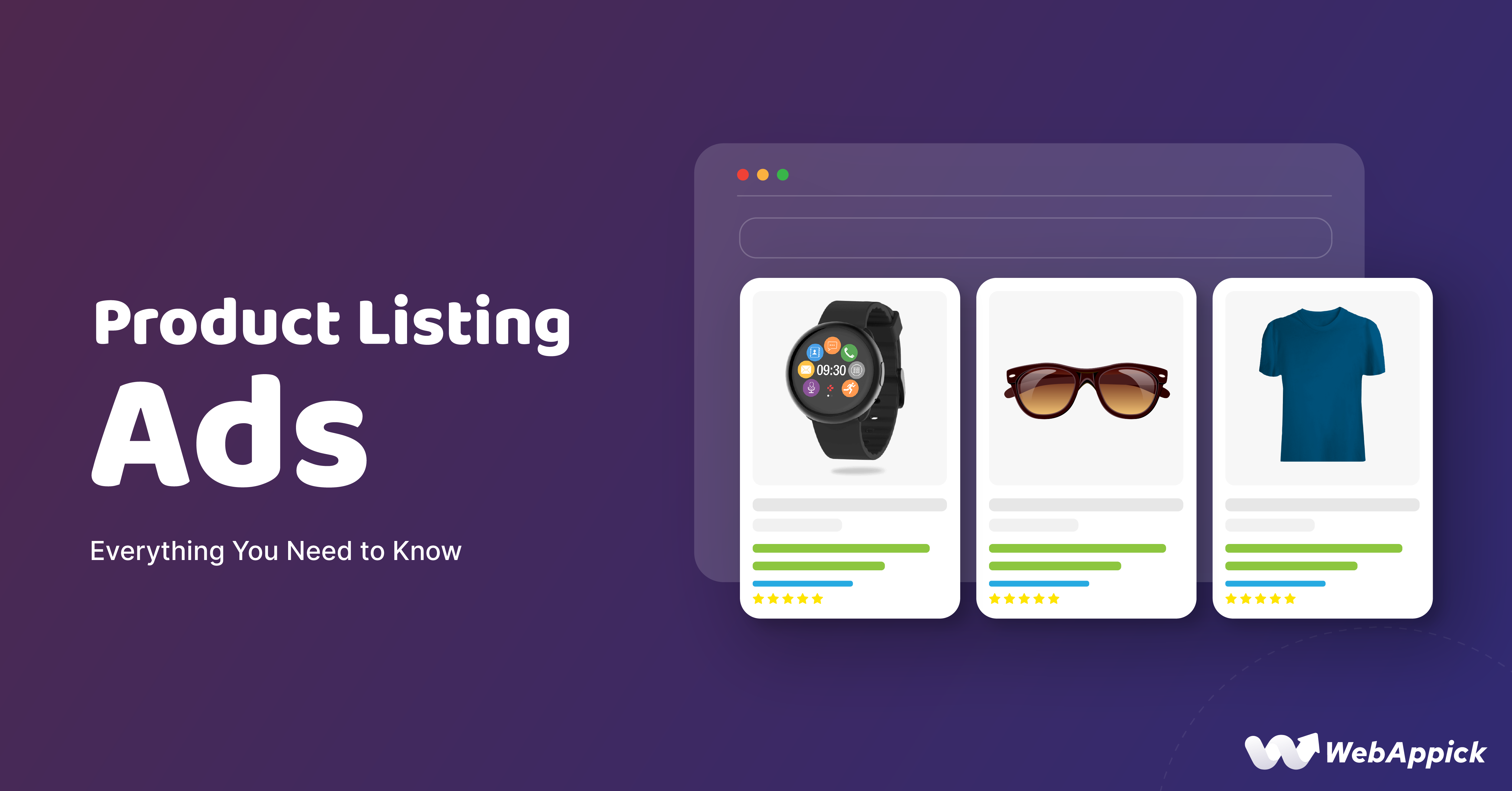 Product Listing Ads: Everything You Need to Know - WEBAPPICK
