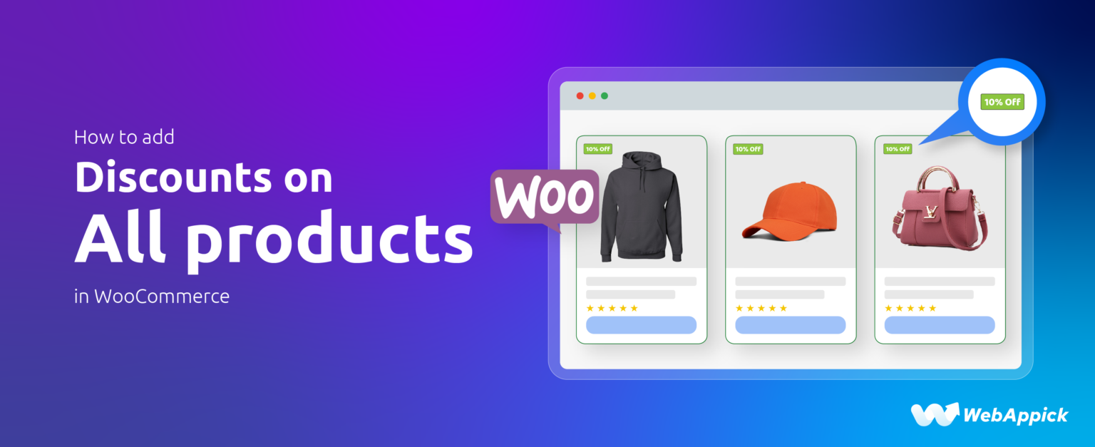 How to Add WooCommerce Discount on All Products
