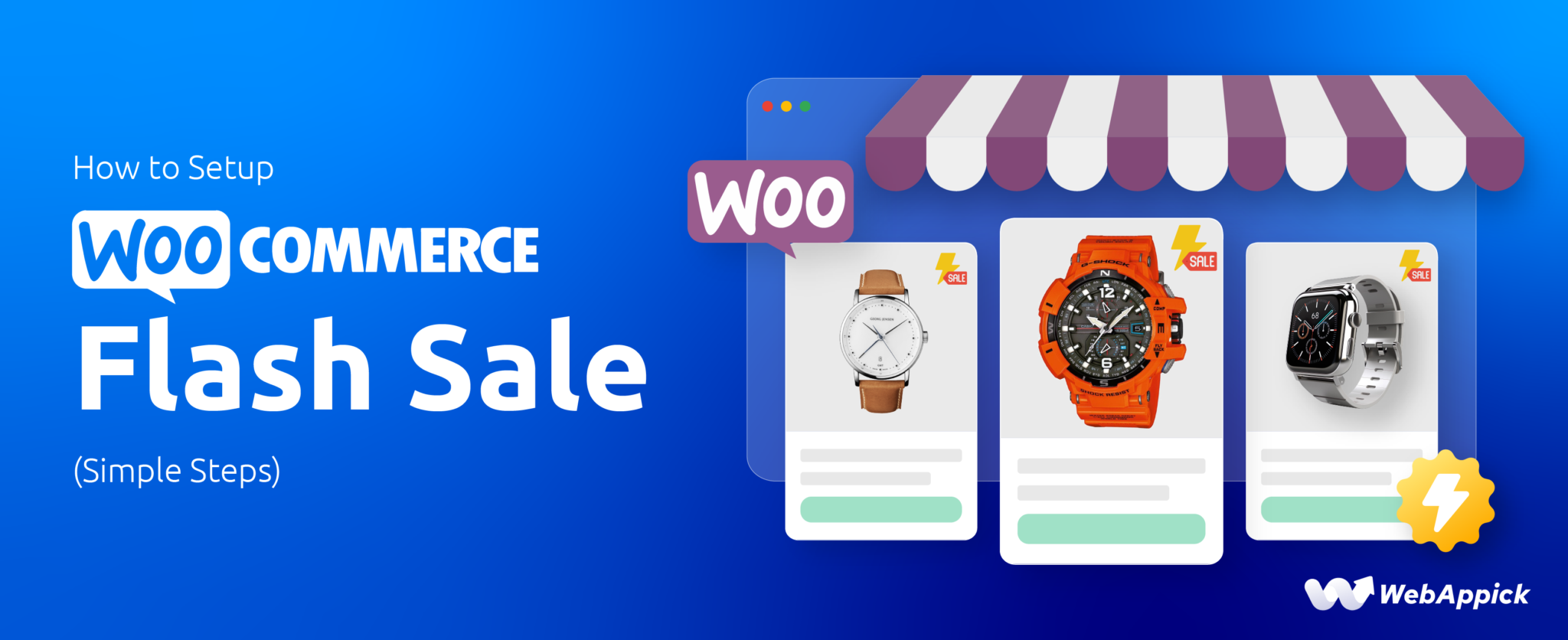 How to Setup WooCommerce Flash Sale (Simple Steps) - WEBAPPICK