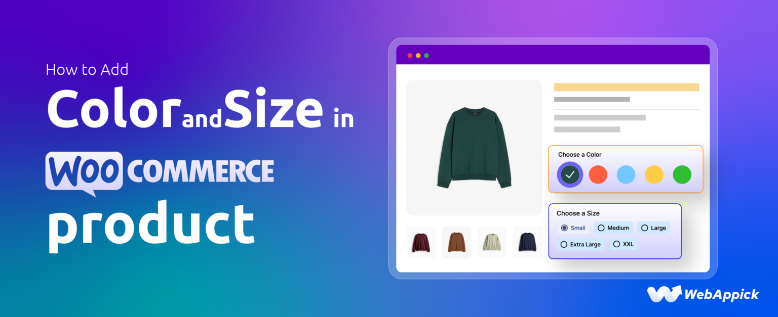 How To Add Color And Size In Woocommerce Product Easy Steps