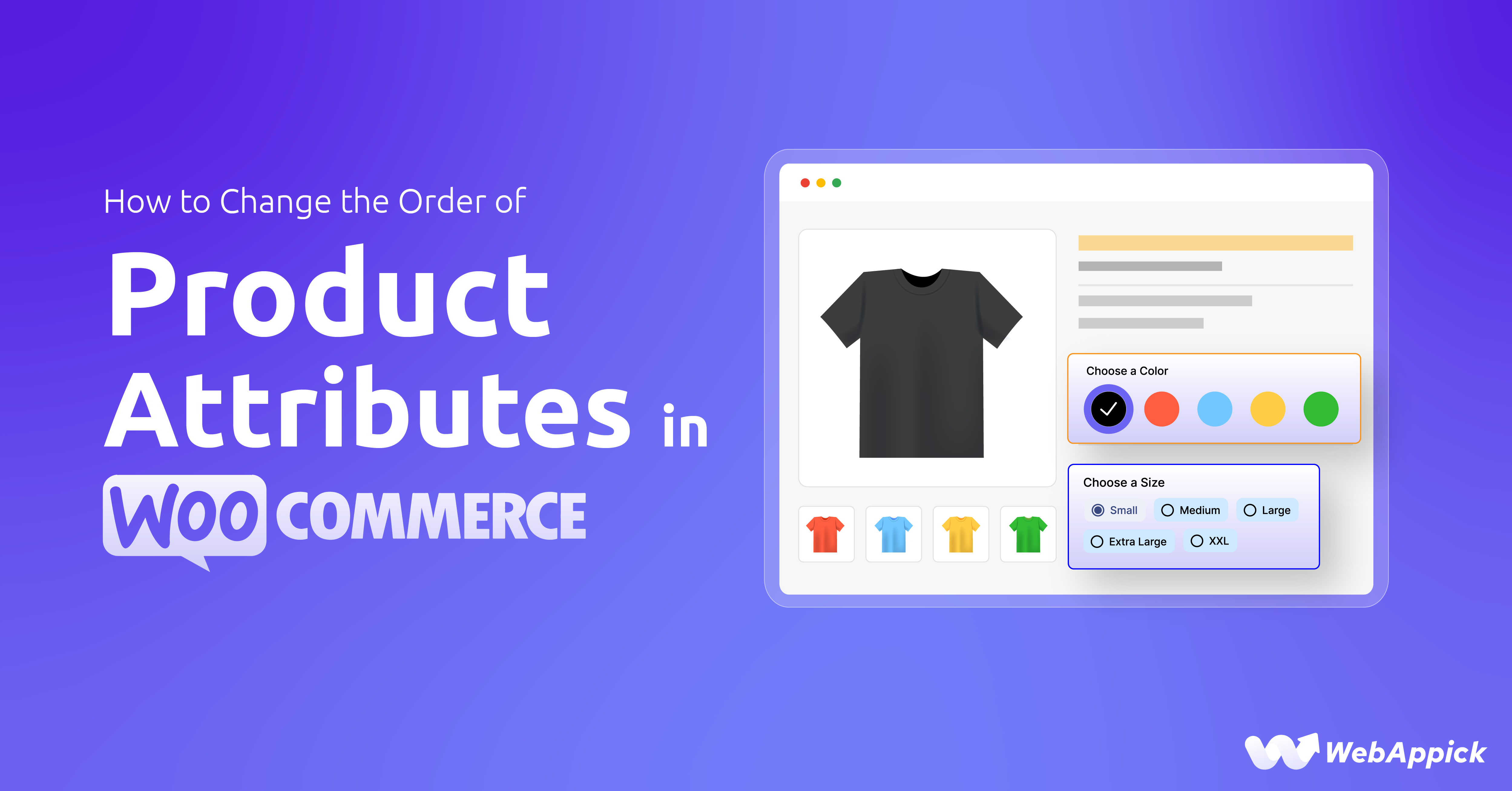How to Change the Order of Product Attributes in WooCommerce