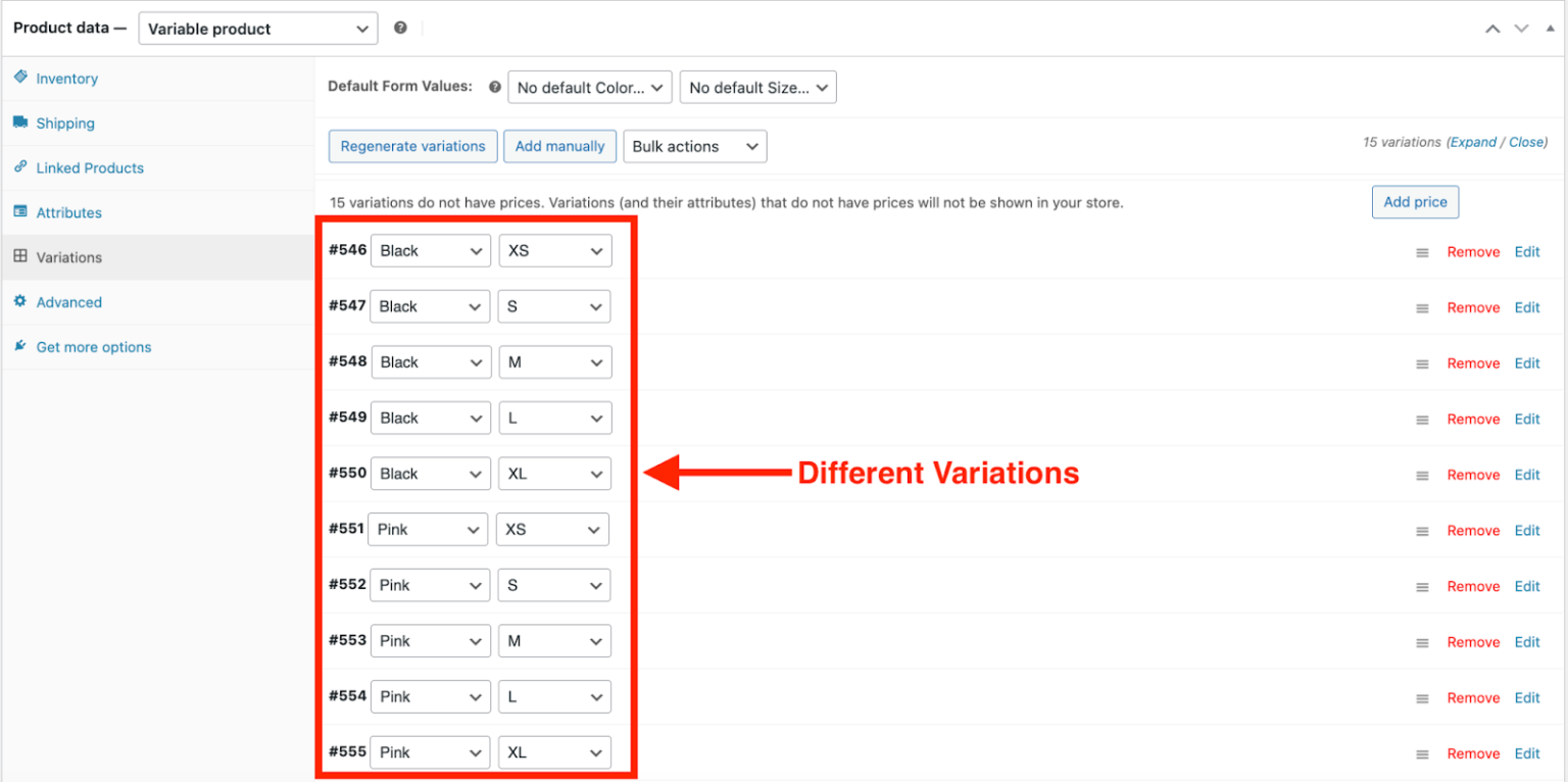 How To Add Color And Size In Woocommerce Product Easy Steps