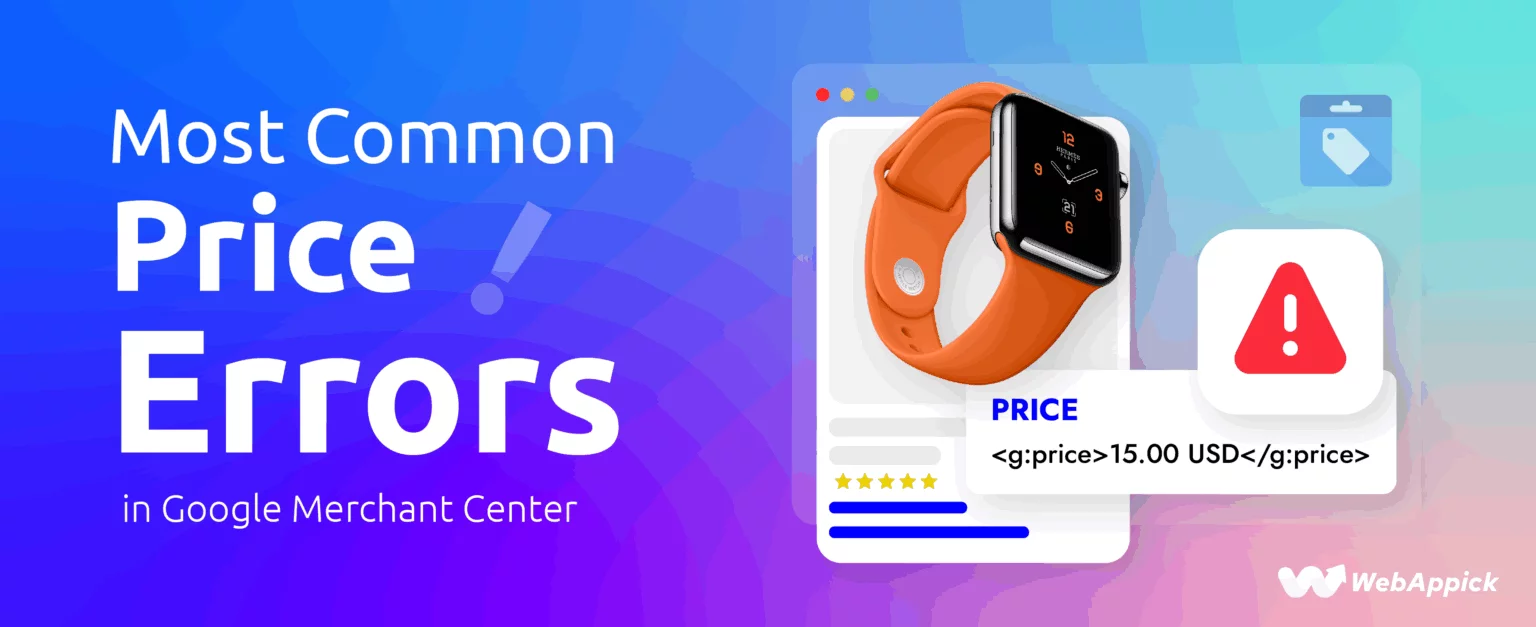 Fix Most Common Price Errors in Google Merchant Center