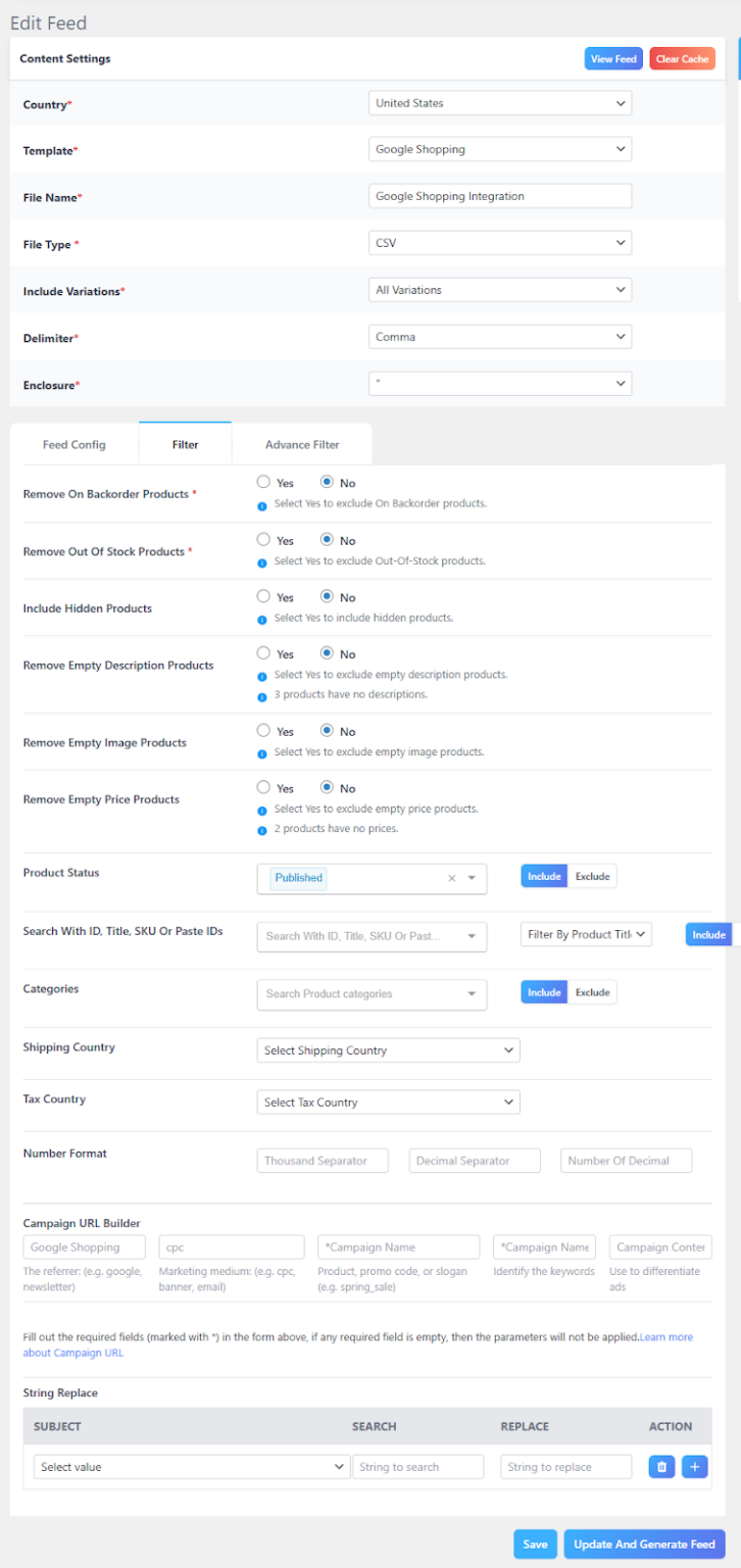 Fix Missing Product Description in Merchant Center