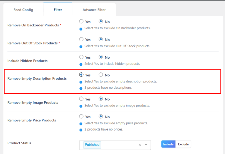 Fix Missing Product Description in Merchant Center