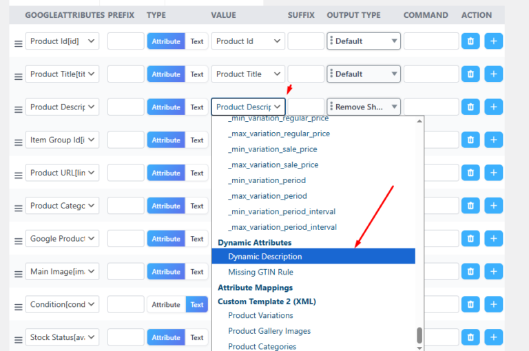 Fix Missing Product Description in Merchant Center